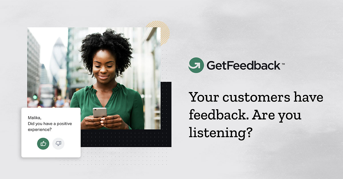 Listen to customer feedback | GetFeedback