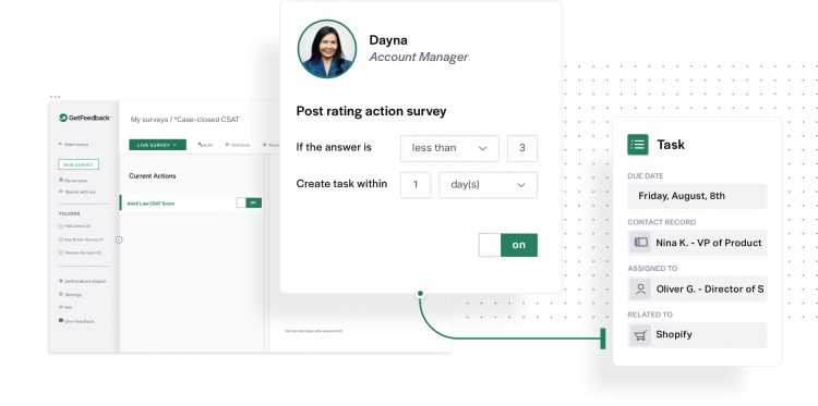 Quickly act on feedback | GetFeedback