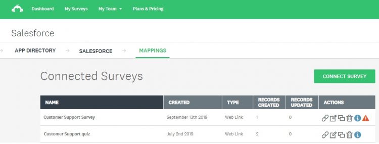 SurveyMonkey for Salesforce | SurveyMonkey Help