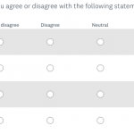What's the best way to design a matrix question? | SurveyMonkey