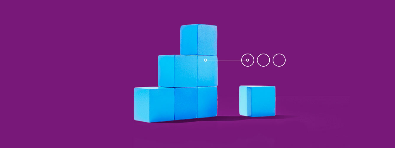 Blue Oversized Building Blocks