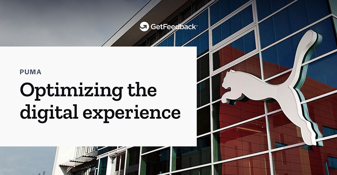 PUMA CX Success Story | GetFeedback