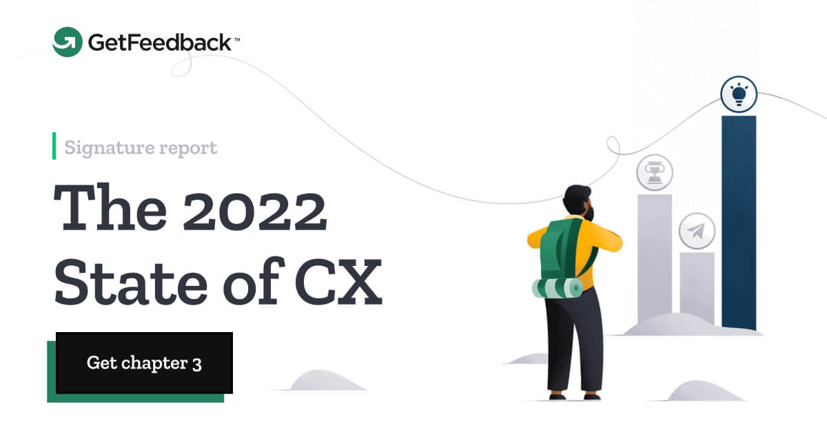 Chapitre 3 - La maturité CX en 2022 | GetFeedback