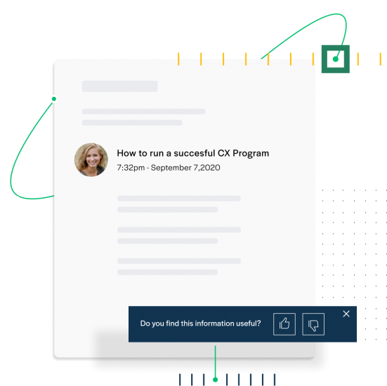 GetFeedback for digital channels: Website Surveys
