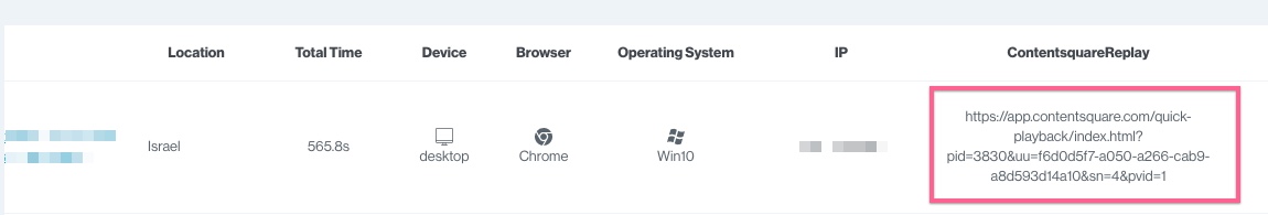 ContentSquare Integration | GetFeedback Help