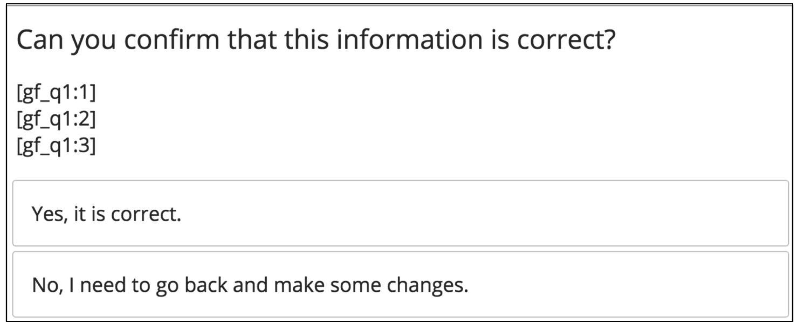 Question and Answer Piping | GetFeedback Help