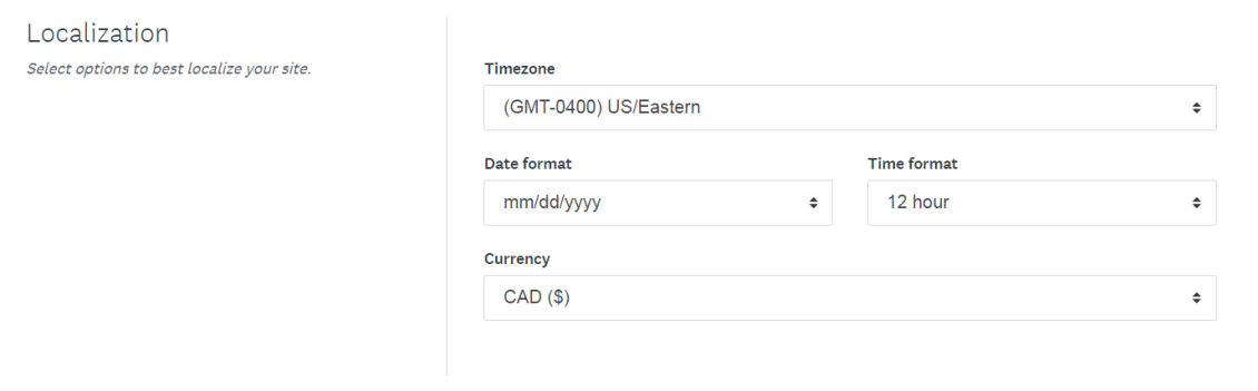 General Settings: Overview | Apply Help