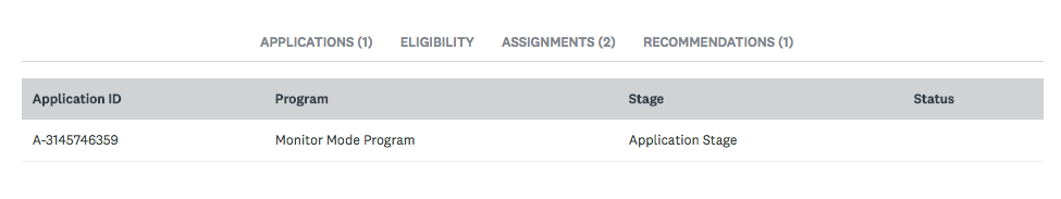 User Profiles | Apply Help