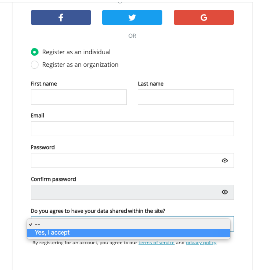 How to Require Users to Opt-in during Registration | Apply Help