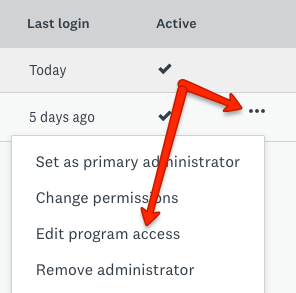 How to Edit an Administrator’s Permissions | Apply Help