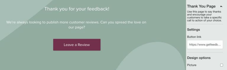Thank You Pages, Exit Pages, and Redirects | GetFeedback Help