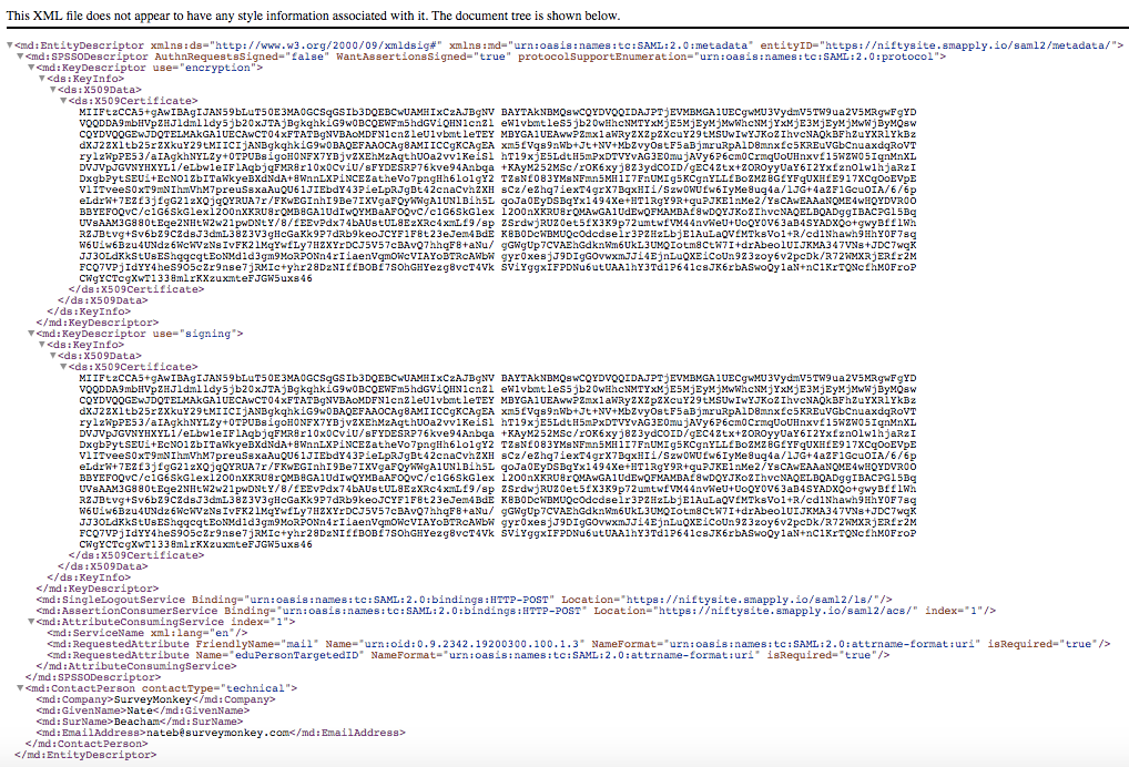 How To Add Saml Details Apply Help 