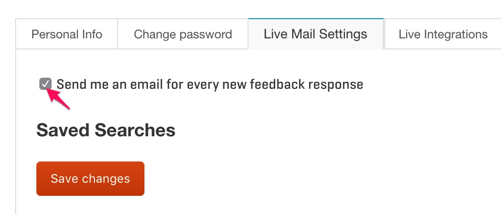 Response Notifications | GetFeedback Help