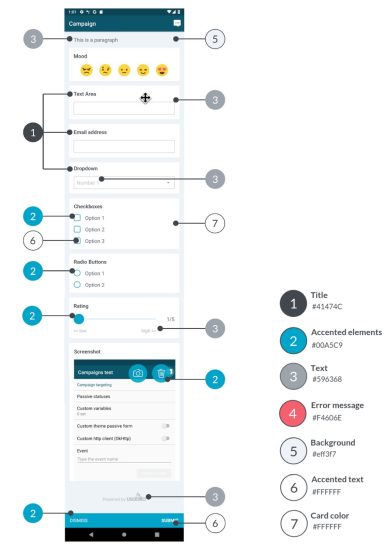 Survey Theme: Mobile app | GetFeedback Help