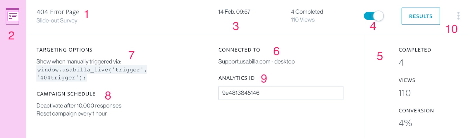 Web Feedback Dashboard | GetFeedback Help