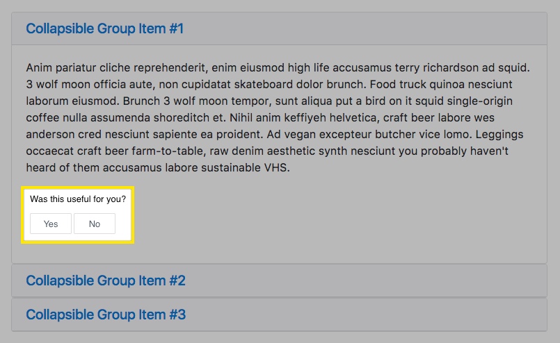 In-Page Widgets | GetFeedback Help