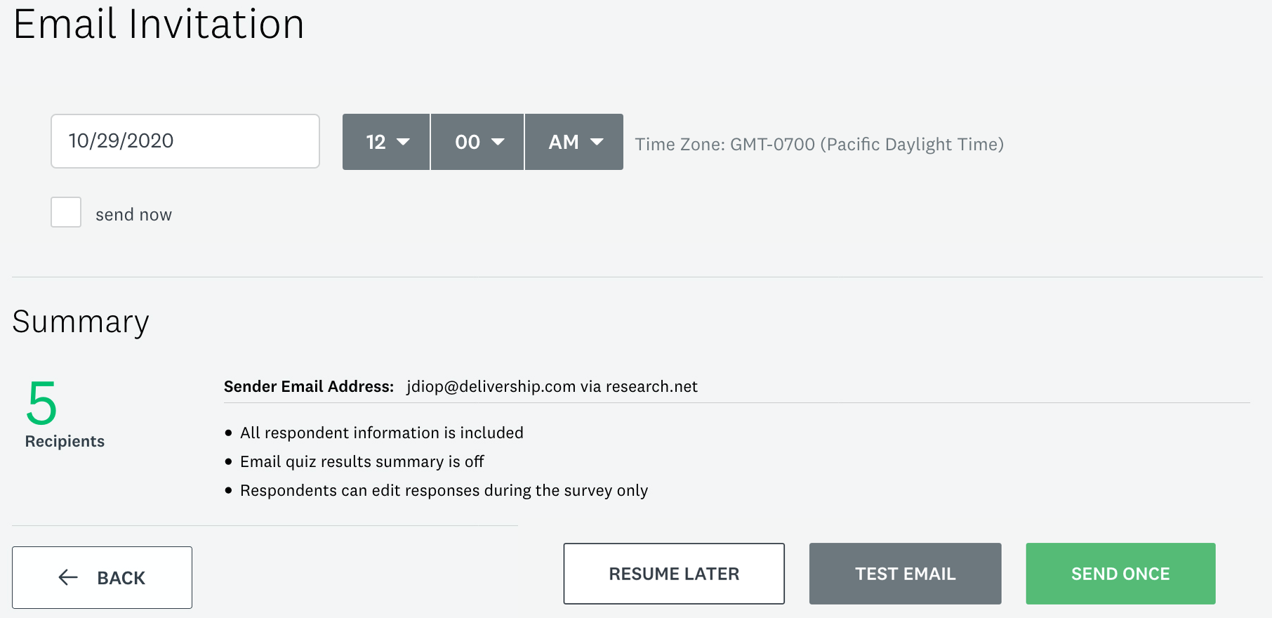 Sending Surveys via Email Invitation | SurveyMonkey Help