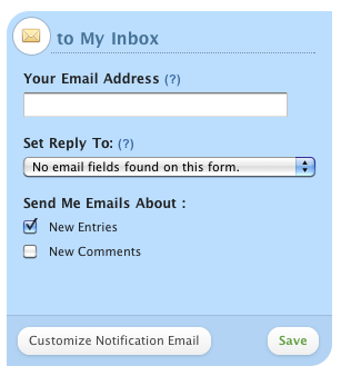 Email Notifications | Wufoo Help