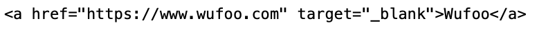 Using Html To Add Images Links And Text Formatting Wufoo Help