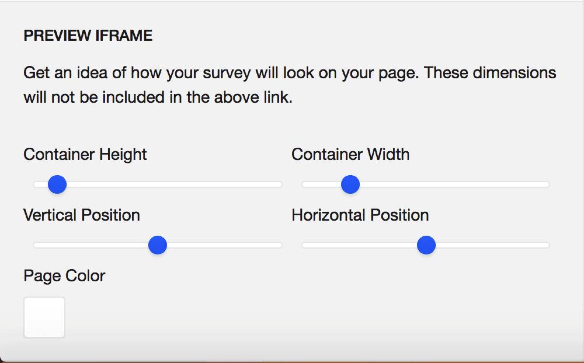 In-Page Widgets | GetFeedback Help