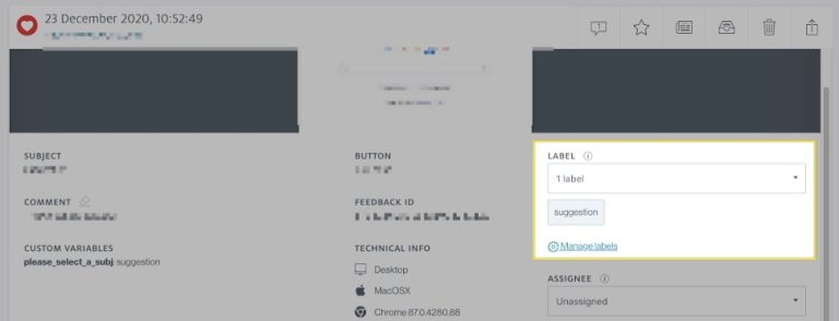 Acting on Feedback | GetFeedback Help