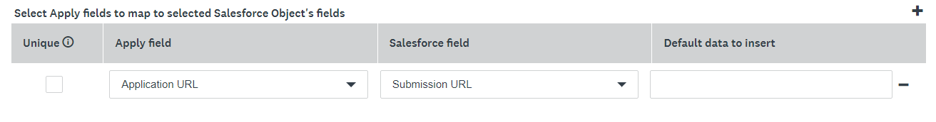 How to Create a Salesforce v4 Mapping | Apply Help