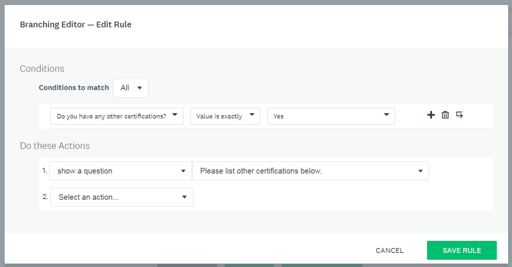 How to use Advanced Branching Logic to Dynamically Change your Form | Apply Help