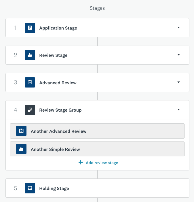 Stages: Overview | Apply Help