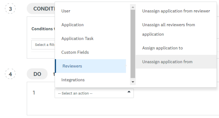 How to Unassign Reviewer/Team Assignments | Apply Help