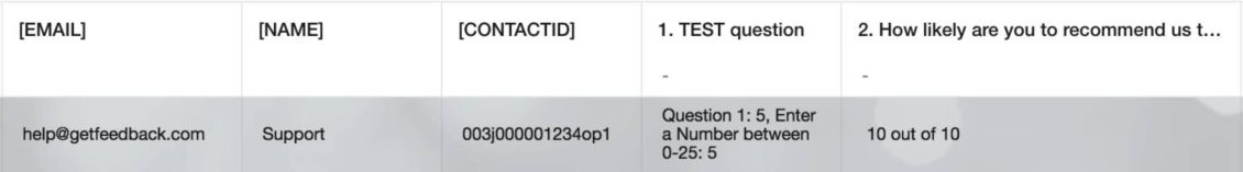 Tracking Email Responses in Salesforce | GetFeedback Help