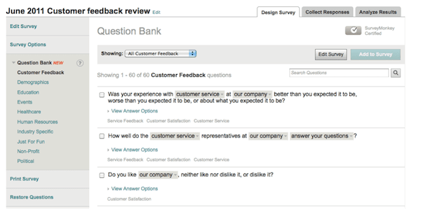Introducing Question Bank