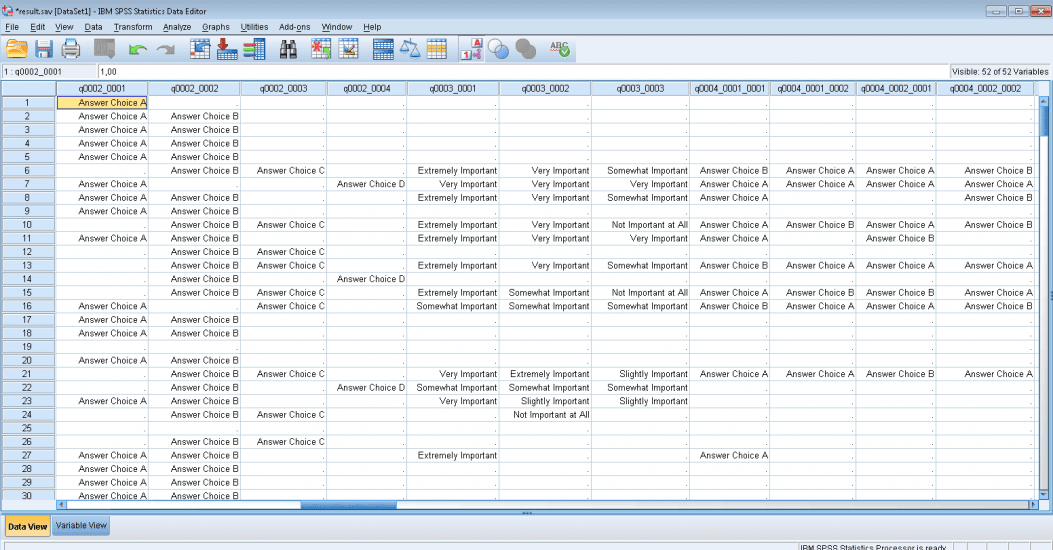 How To Export Individual Responses