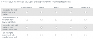 What's The Best Way To Design A Matrix Question?