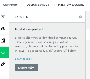 Survey Tips And Tricks: How To Export Your Data