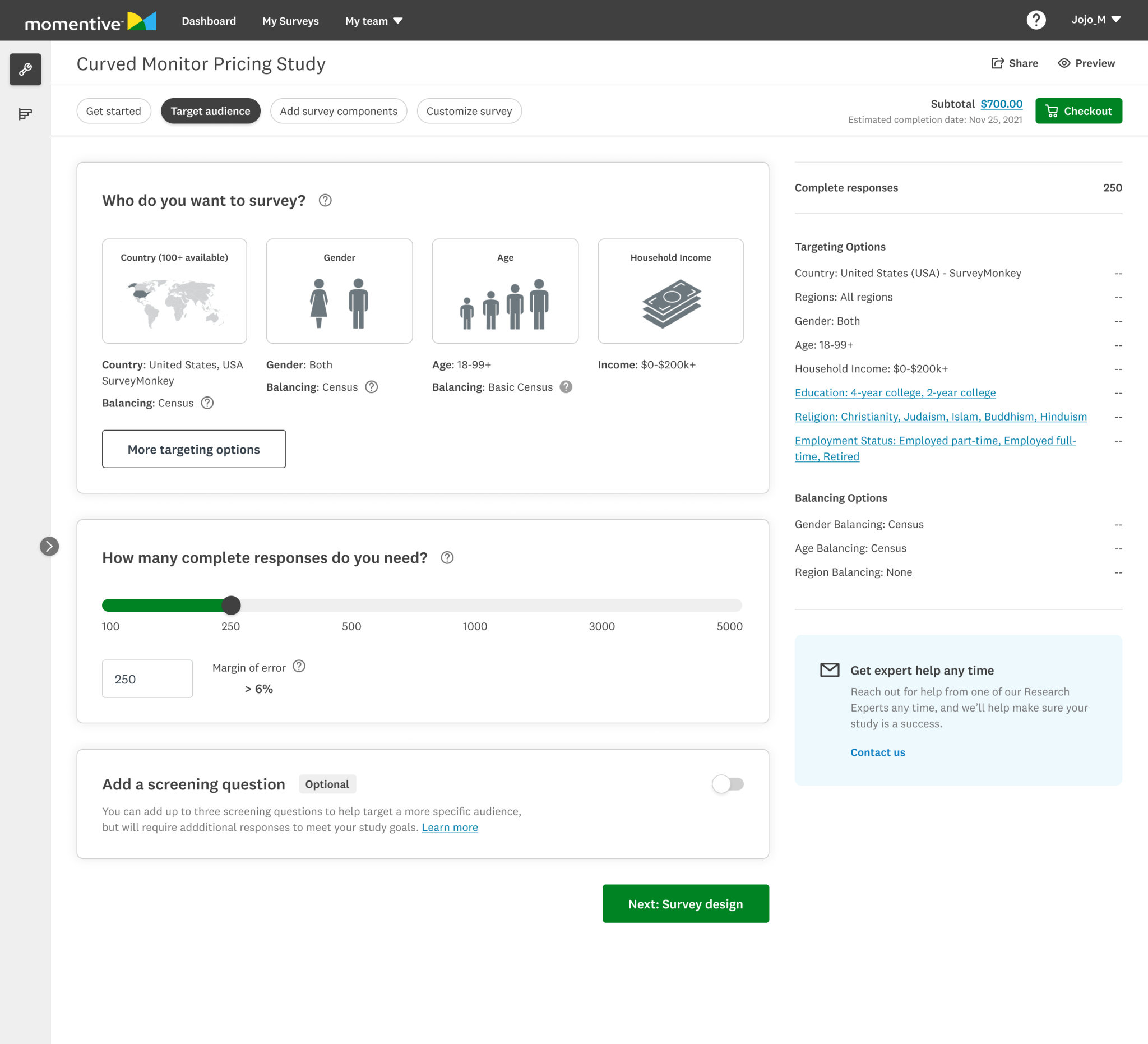 Announcing Price Optimization | SurveyMonkey
