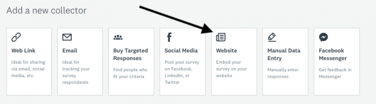 How To Embed Your Survey On A Website | SurveyMonkey