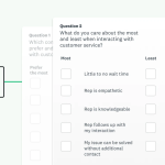 MaxDiff survey examples and how to use MaxDiff analysis.