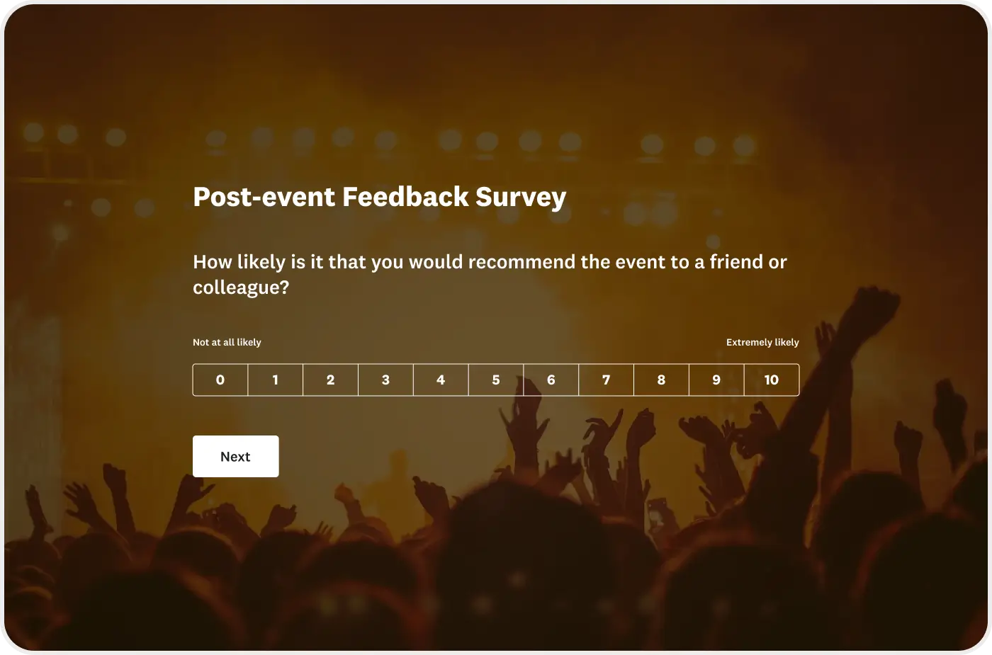 Printable Survey Templates Conference