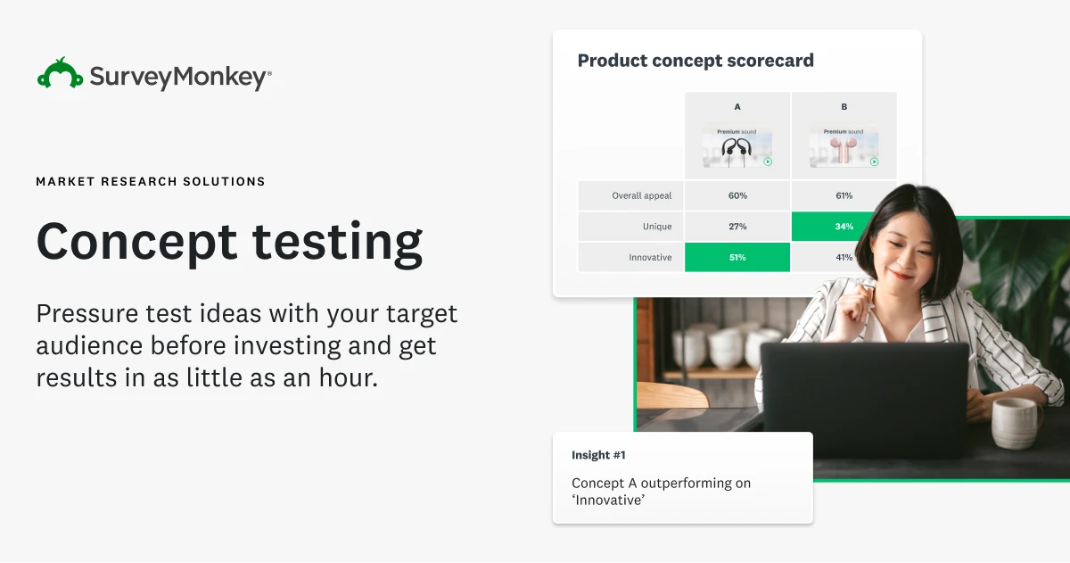Concept Testing | SurveyMonkey