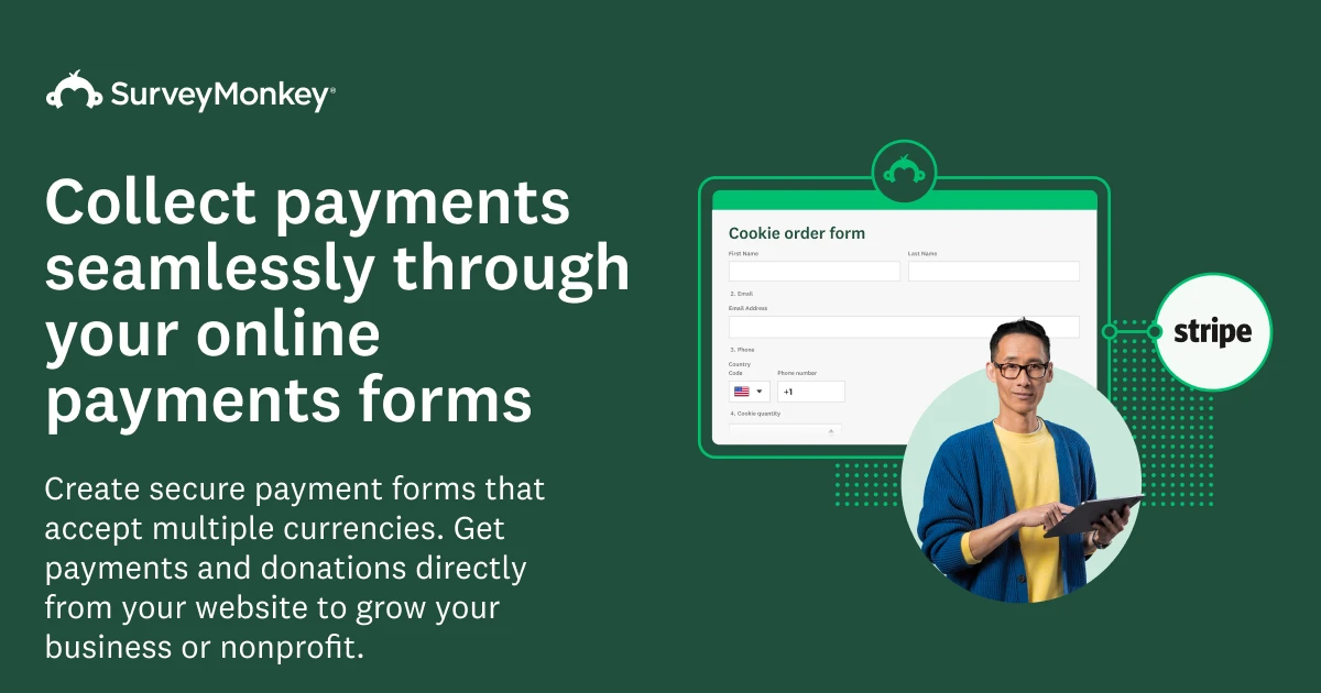 Online payment form builder | SurveyMonkey