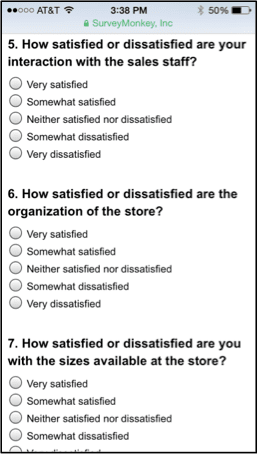 4 Tips For Writing Matrix Questions With Examples | SurveyMonkey