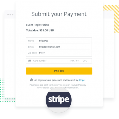 Accept Payments Online From Your Surveys | SurveyMonkey