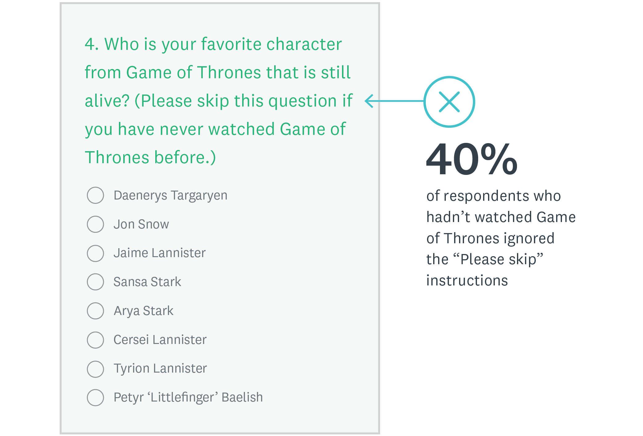 Using Skip Logic Means Better Data Heres Proof