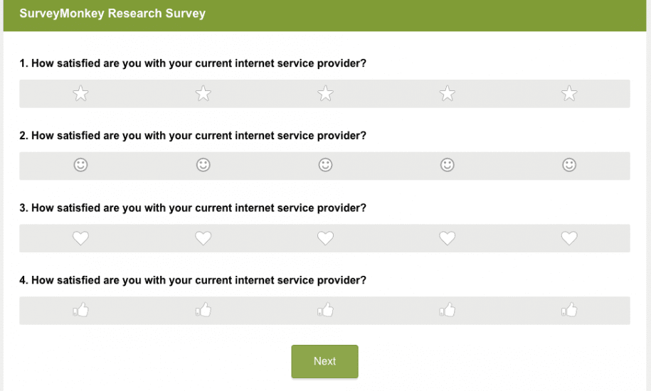 Will The New Star Rating Question Type Affect Your Survey Completion Rates?