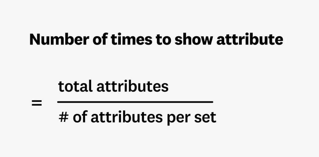 MaxDiff survey examples and how to use MaxDiff analysis.