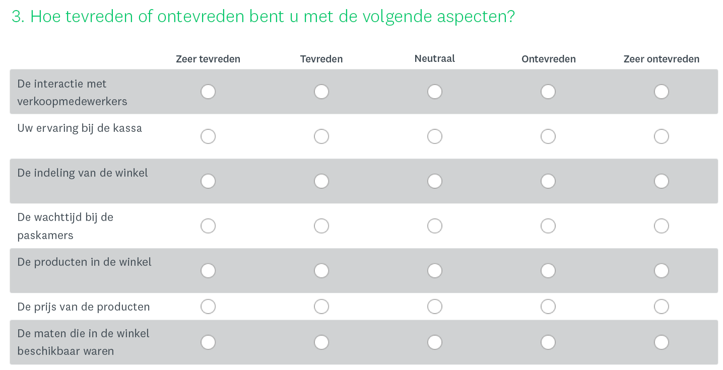 Enquêtevragen: gratis voorbeelden en vraagtypen | SurveyMonkey Enquêtevragen: gratis voorbeelden en vraagtypen | SurveyMonkey