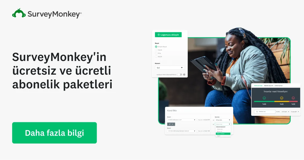 SurveyMonkey'i Ücretli ve Ücretsiz Kullanma | SurveyMonkey