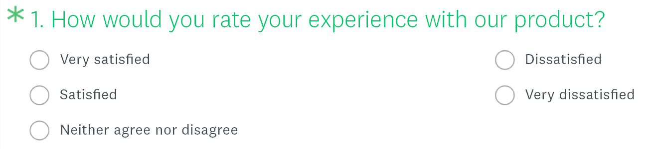 Survey Questions: Free Examples & Question Types | SurveyMonkey