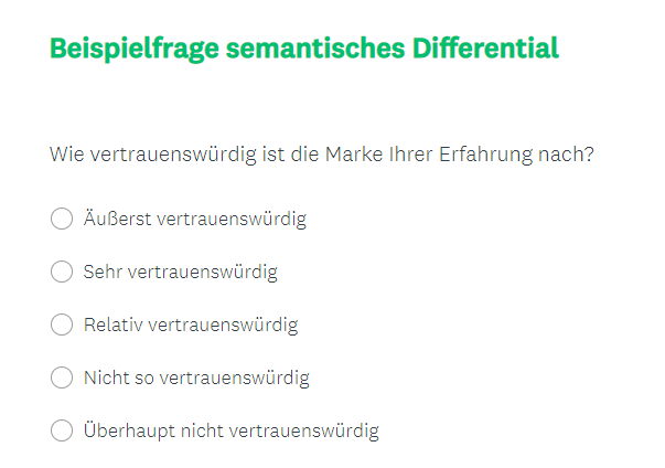 Semantisches Differenzial: Definition, Beispiele und Anwendungsbereiche ...