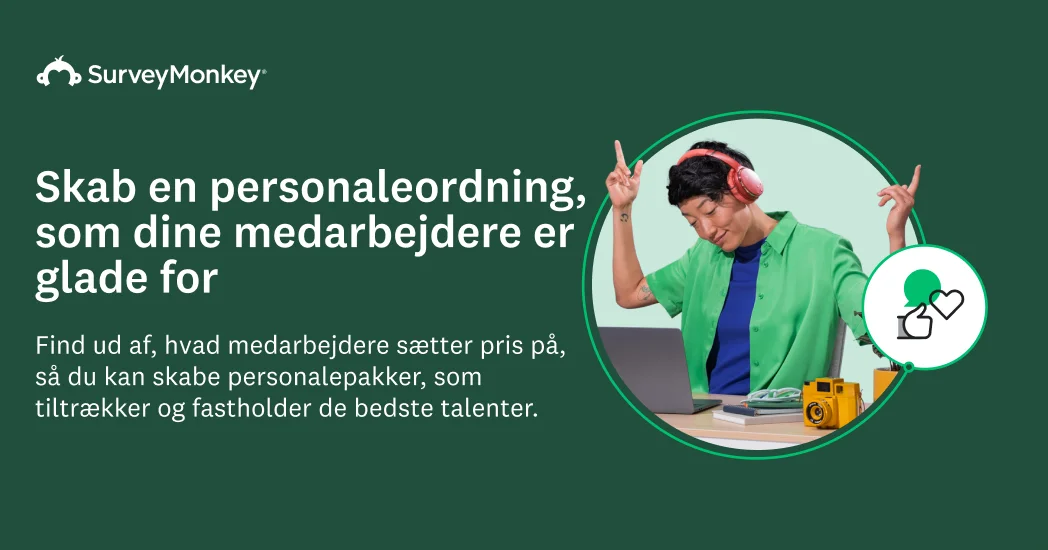 Software til feedback om personalegoder | SurveyMonkey